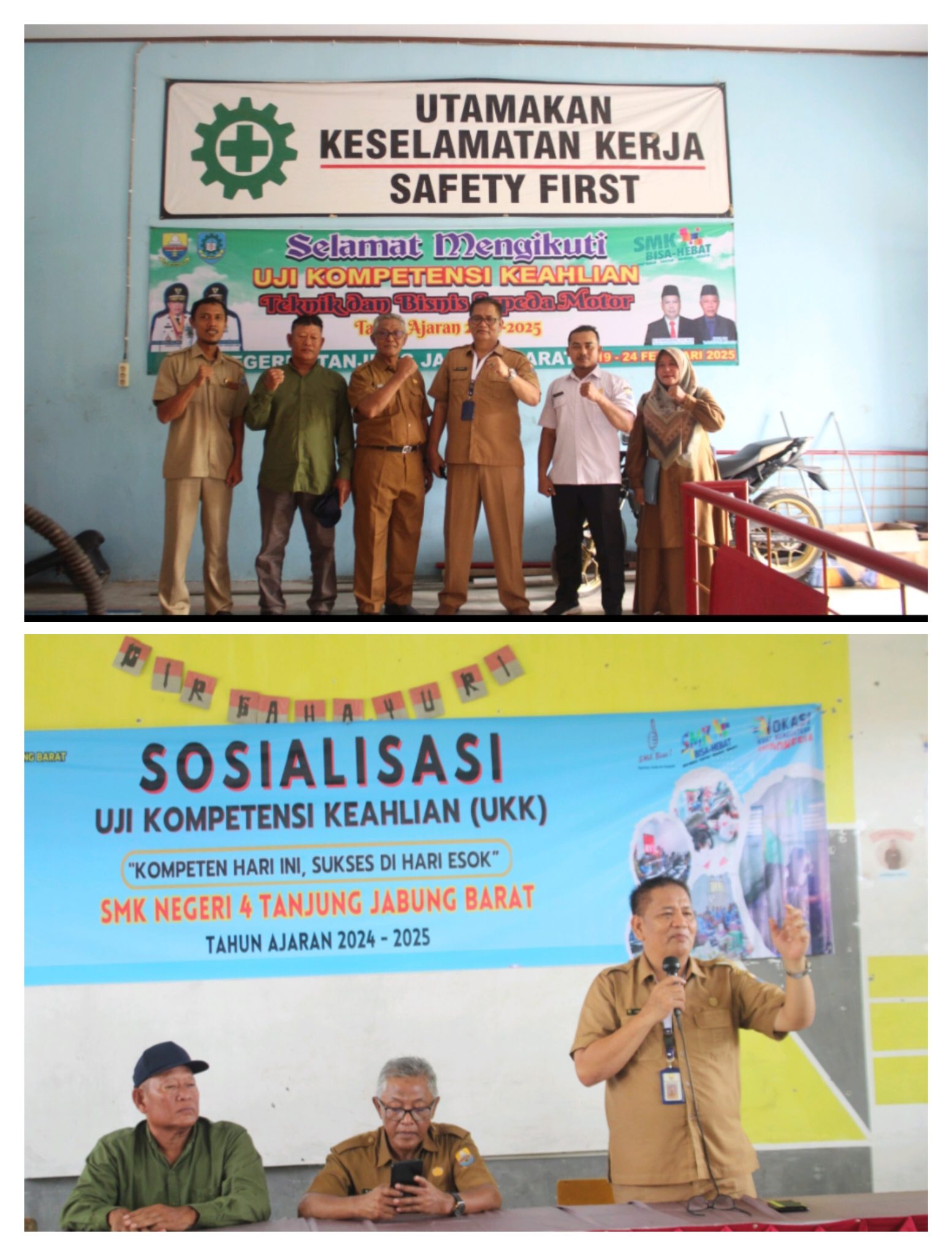 SMK Negeri 4 Tanjung Jabung Barat Gelar Pelaksanaan Uji Kompetensi ...